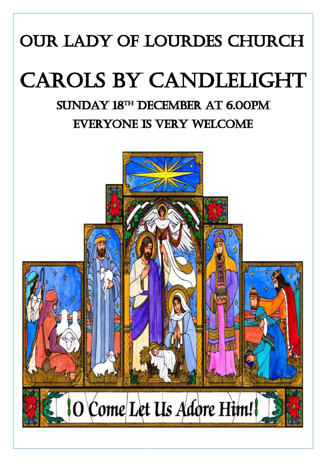 Carols by Candlelight | Our Lady of Lourdes, Catholic Church Harpenden